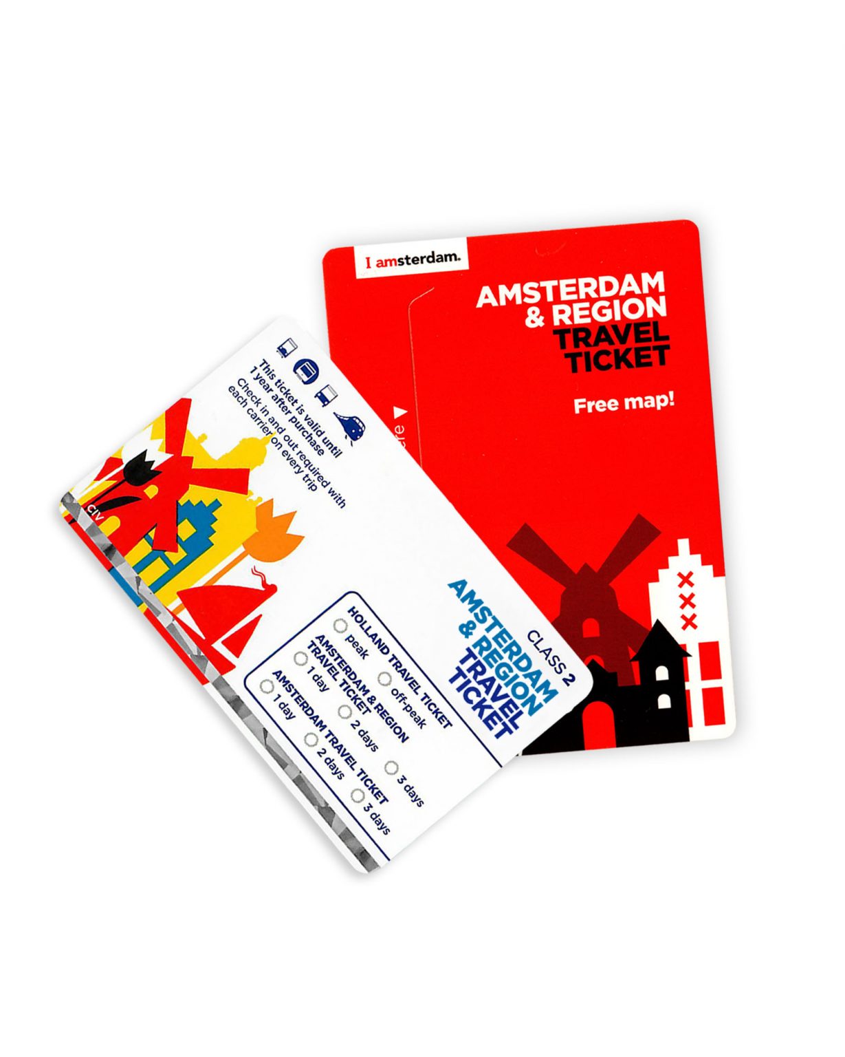 Amsterdam Region Travel Ticket - Mobizz