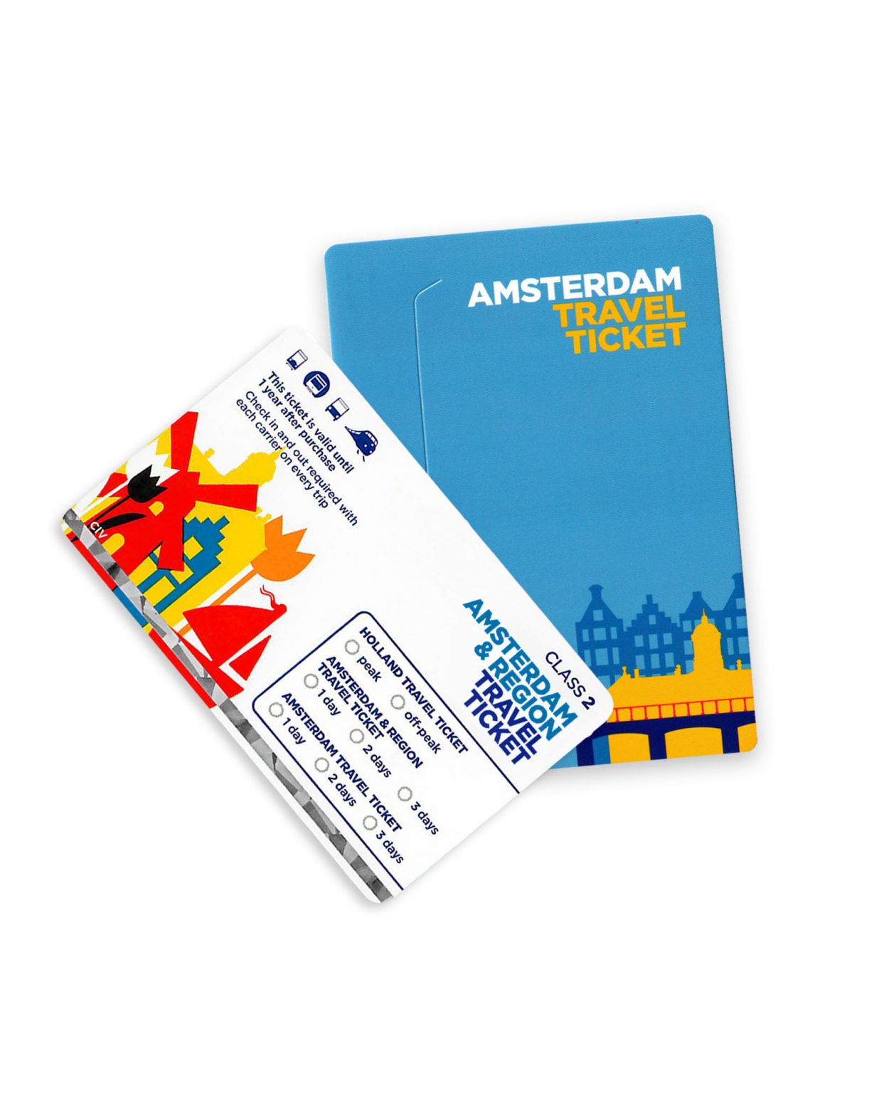 Amsterdam Travel Ticket - Schiphol Transfer - Mobizz